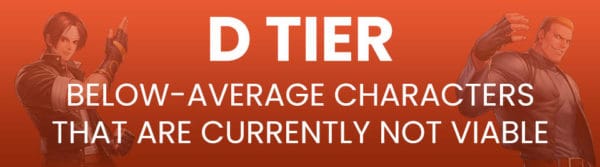 The King of Fighters ALLSTAR Tier List [2025 Best Characters]